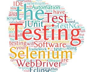 Automated Web Testing and Open Source Tools | PPT