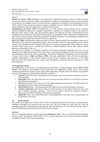 Automated well test analysis ii using ‘well test auto’ | PDF