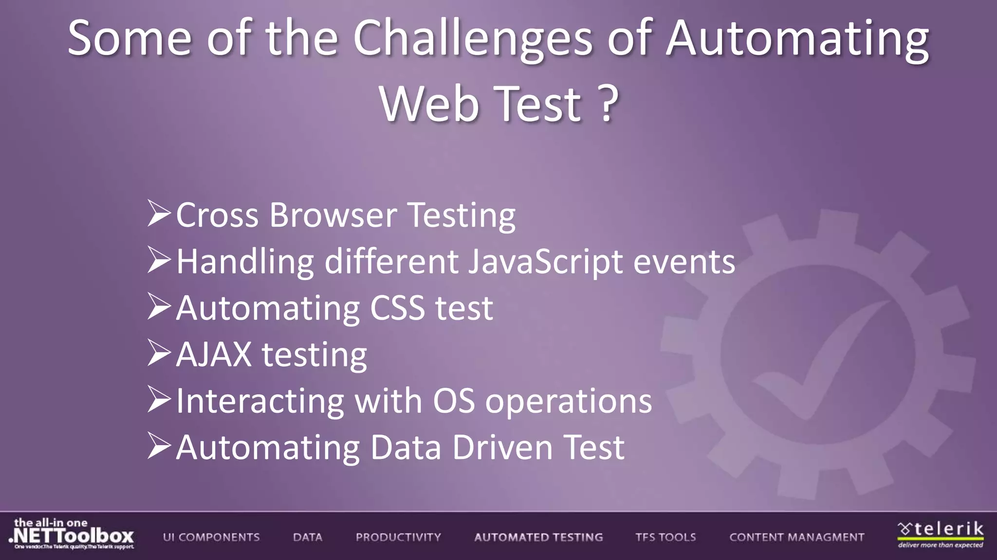 A Look Into Automated Web Ui Test Ppt Free Download 