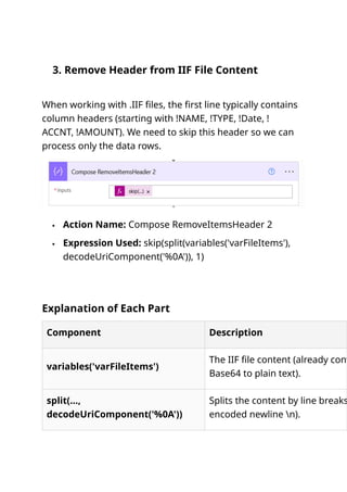 Automate IIF File uploads and data extraction with Power Automate and ...