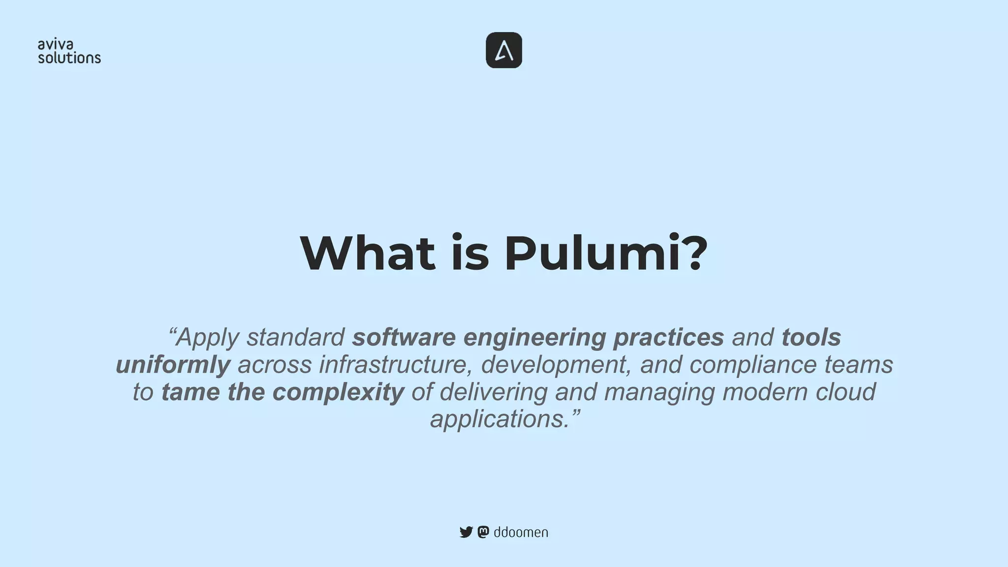 Automate Infrastructure with Pulumi and C# | PPT