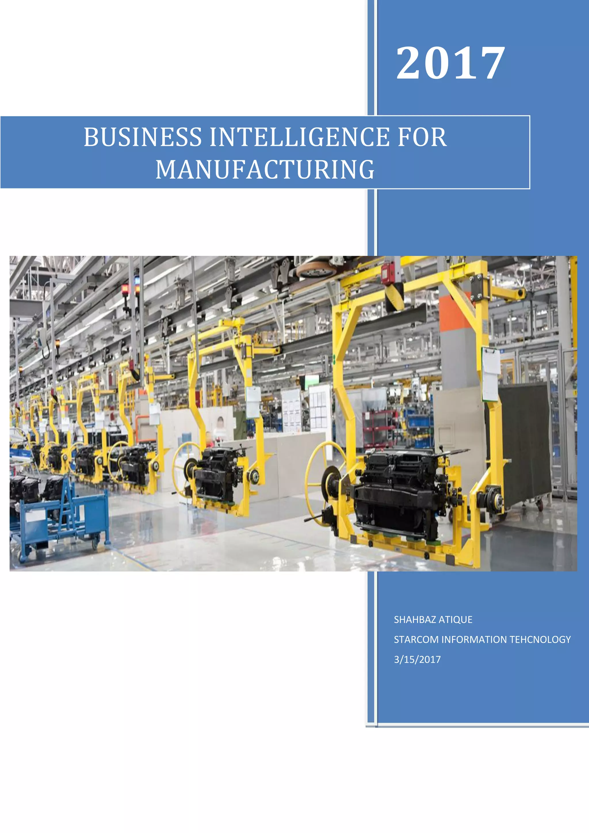 Automate Manufacturing Process | PDF