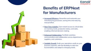 Automate Your Manufacturing Processes with ERPNext | PDF
