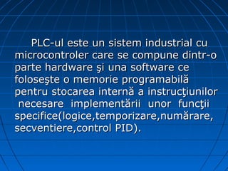 Automate programabile | PPT