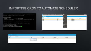 Automate schedule | PPT
