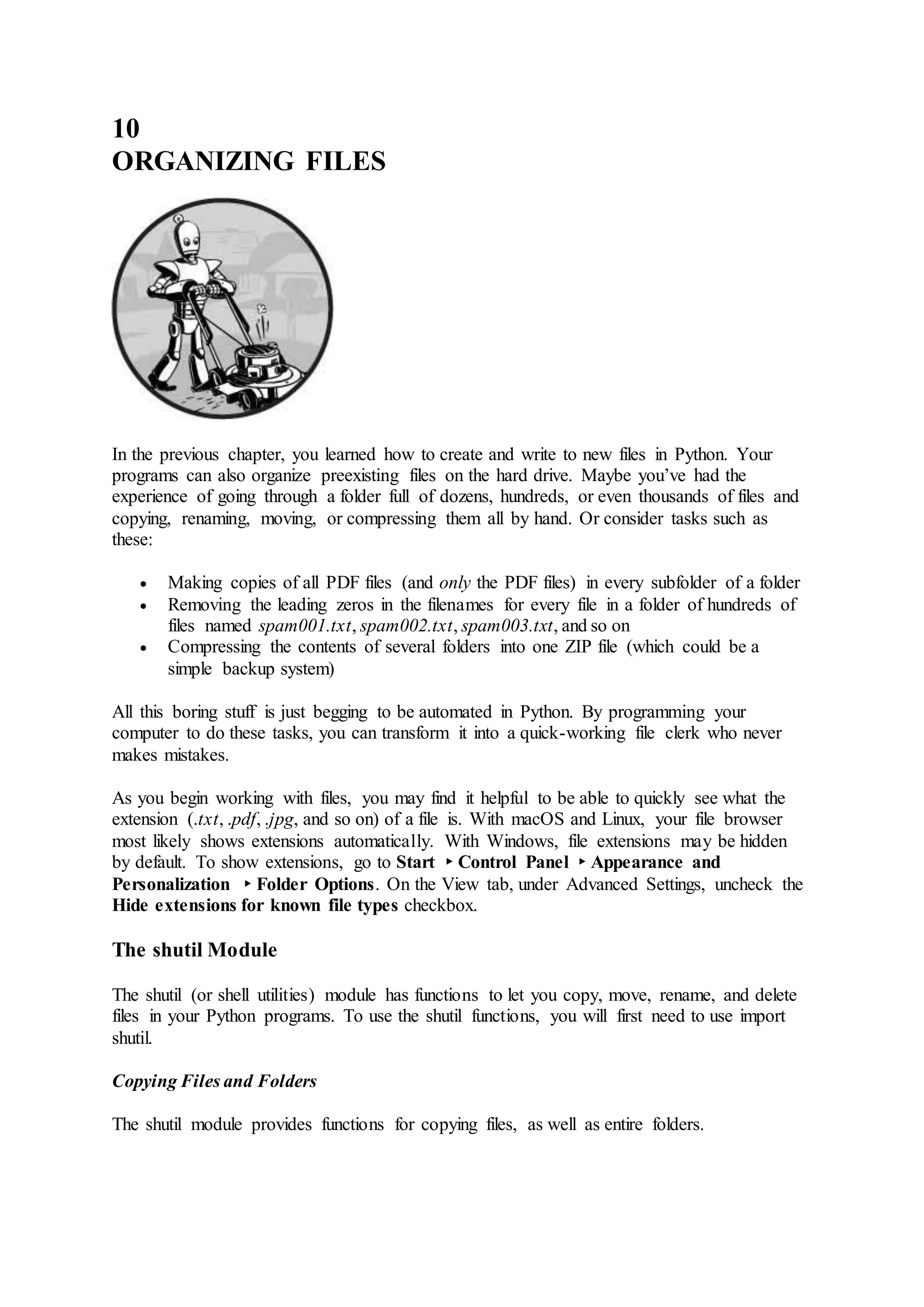 Automate the boring stuff with python | DOCX