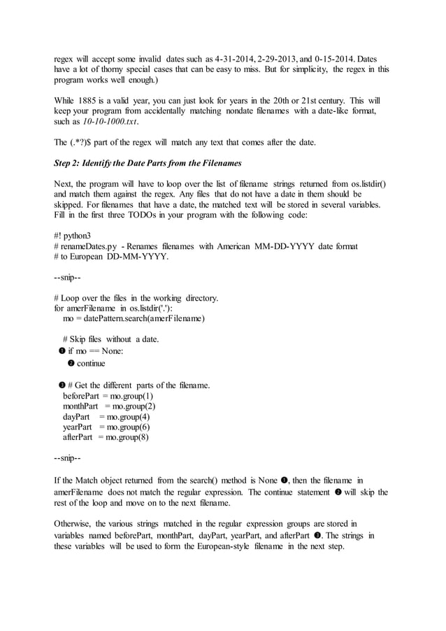 Automate the boring stuff with python | DOCX | Programming Languages ...