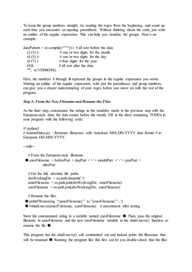 Automate the boring stuff with python | DOCX | Programming Languages ...