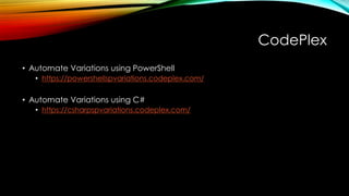 Automate Variations in SharePoint 2013 | PDF