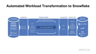 Automate and Optimize Data Warehouse Migration to Snowflake | PPTX