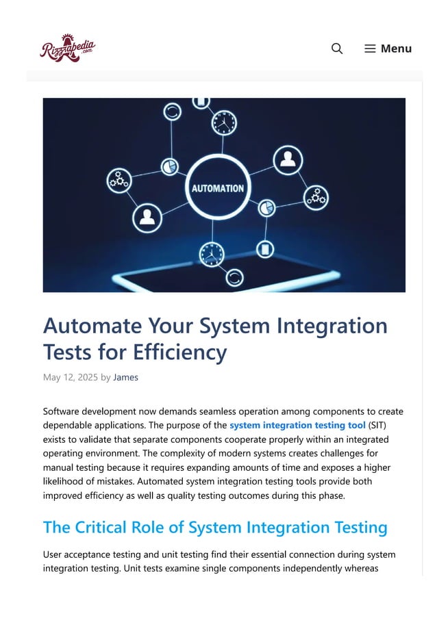 Automate Your System Integration Tests for Efficiency.pdf