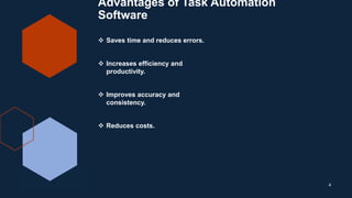 Automate Your Way to Success The Power of Task Automation Software | PPT