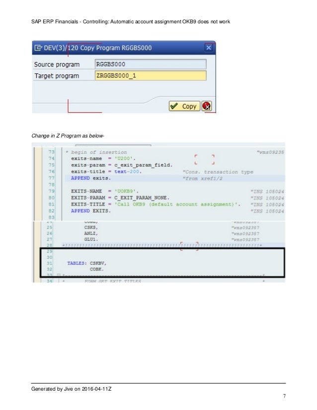 Automatic account-assignment-okb9-does-not-work