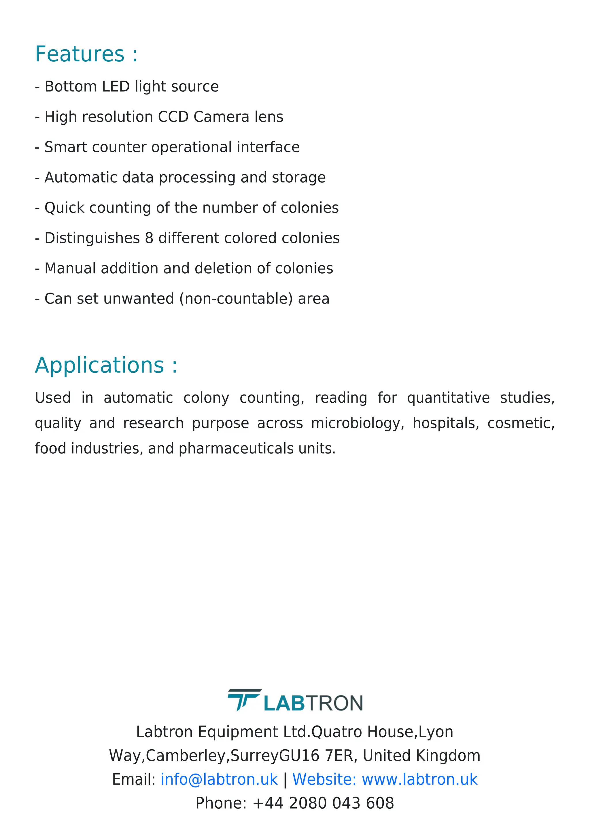 Automatic-Colony-Counter | PDF | Cameras and Camcorders | Consumer ...