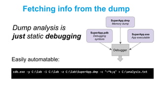 Automatic crash analysis system | PPT