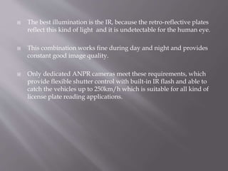 Automatic number-plate-recognition | PPTX