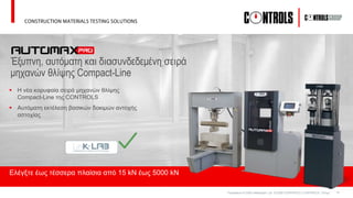 Automatic compression testing machines 2020 | PPTX