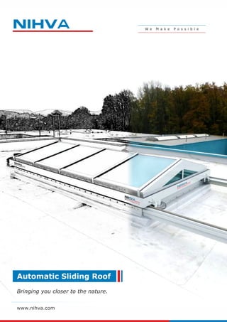 Sliding roof | Automatic Sliding Roof | NIHVA Technologies | PDF ...