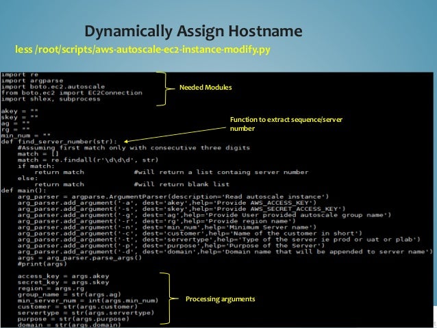Automatically assign-hostname to AWS instance