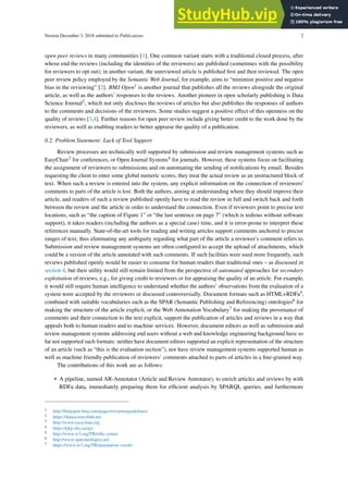 Automatically Annotating Articles Towards Opening And Reusing Transparent Peer Reviews | PDF