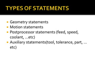 Automatically programmed tool (ATP) | PPTX