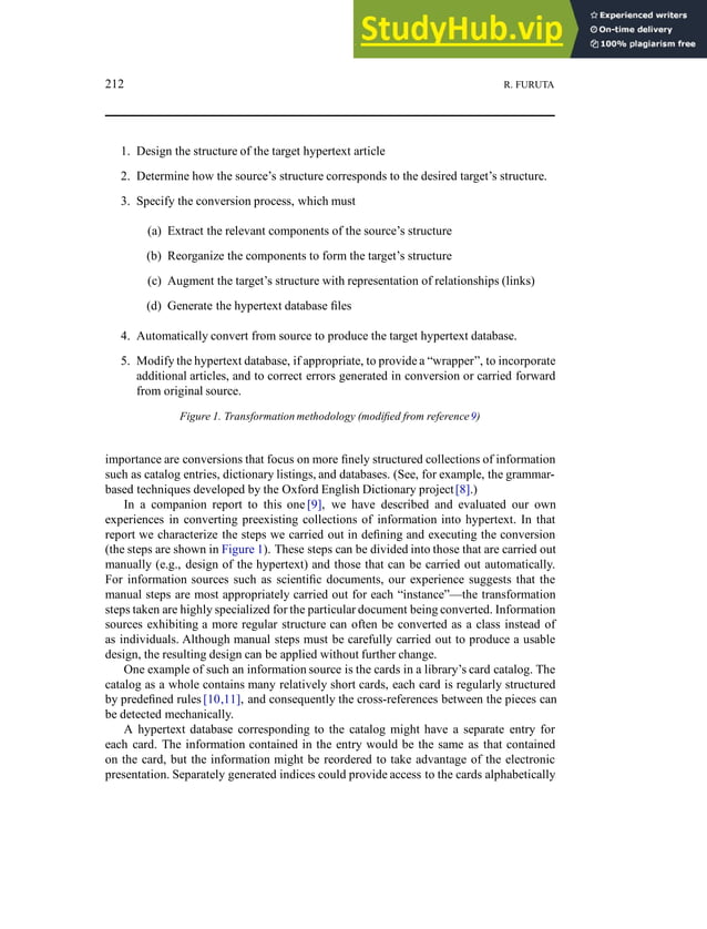 Automatically Transforming Regularly Structured Linear Documents Into