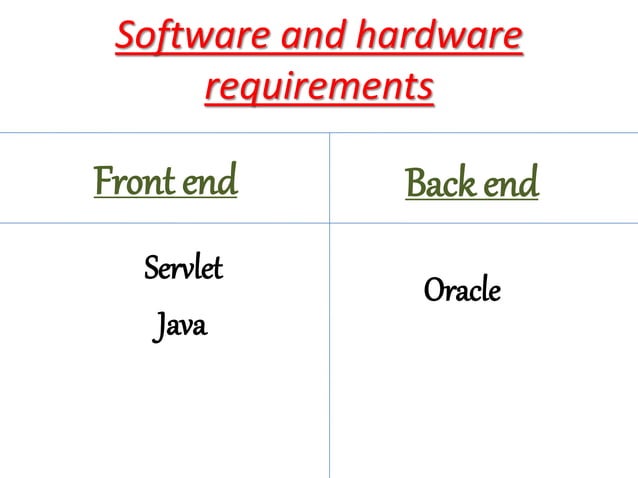 Automatic attendance system | PPSX | Computing | Technology & Computing
