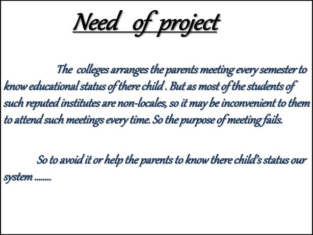 Automatic attendance system | PPSX | Computing | Technology & Computing