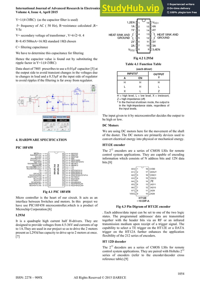 AUTOMATIC BLACKBOARD ERASER | PDF | Technology & Computing