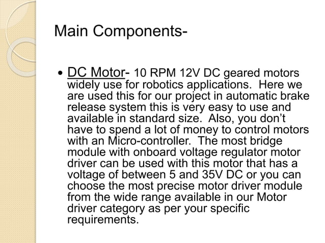 Automatic Brake Release System.pptx