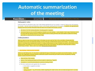 Automatic call summarization with crm integration | PPT