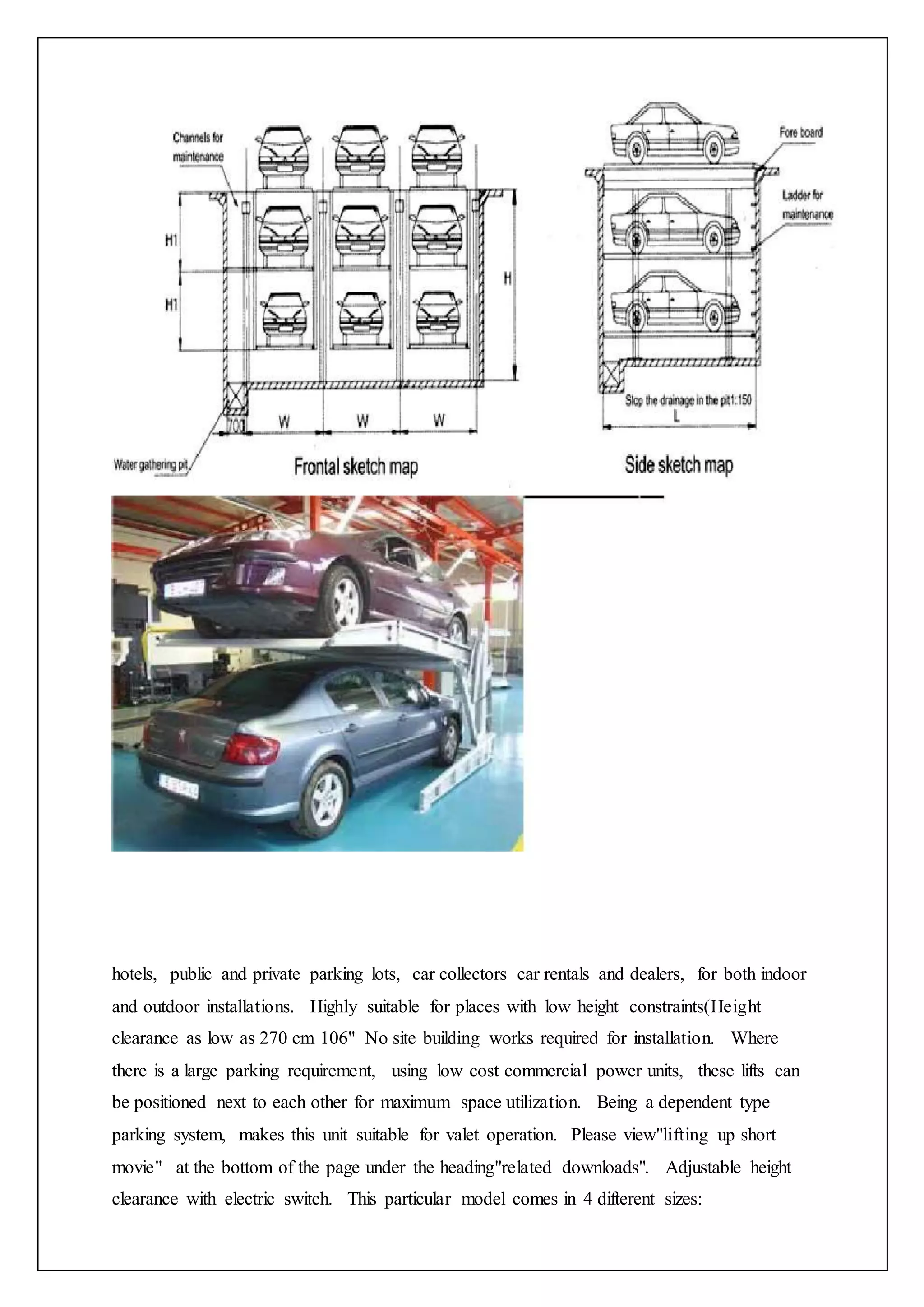 Automatic car parking system | DOCX