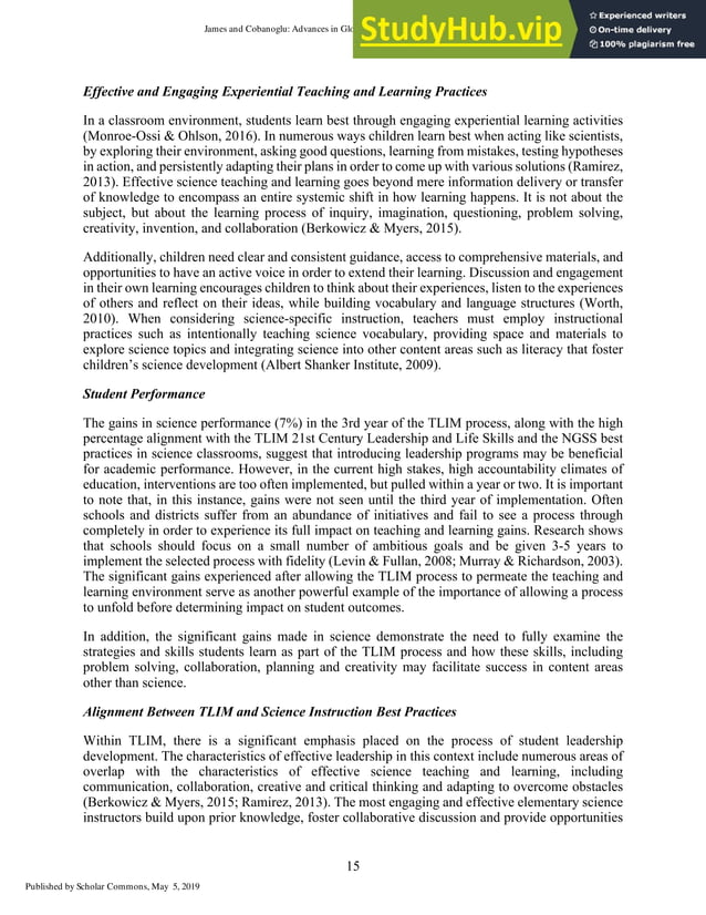 Automatic Citation Contextualization Based Scientific Document Summarization Using Multi