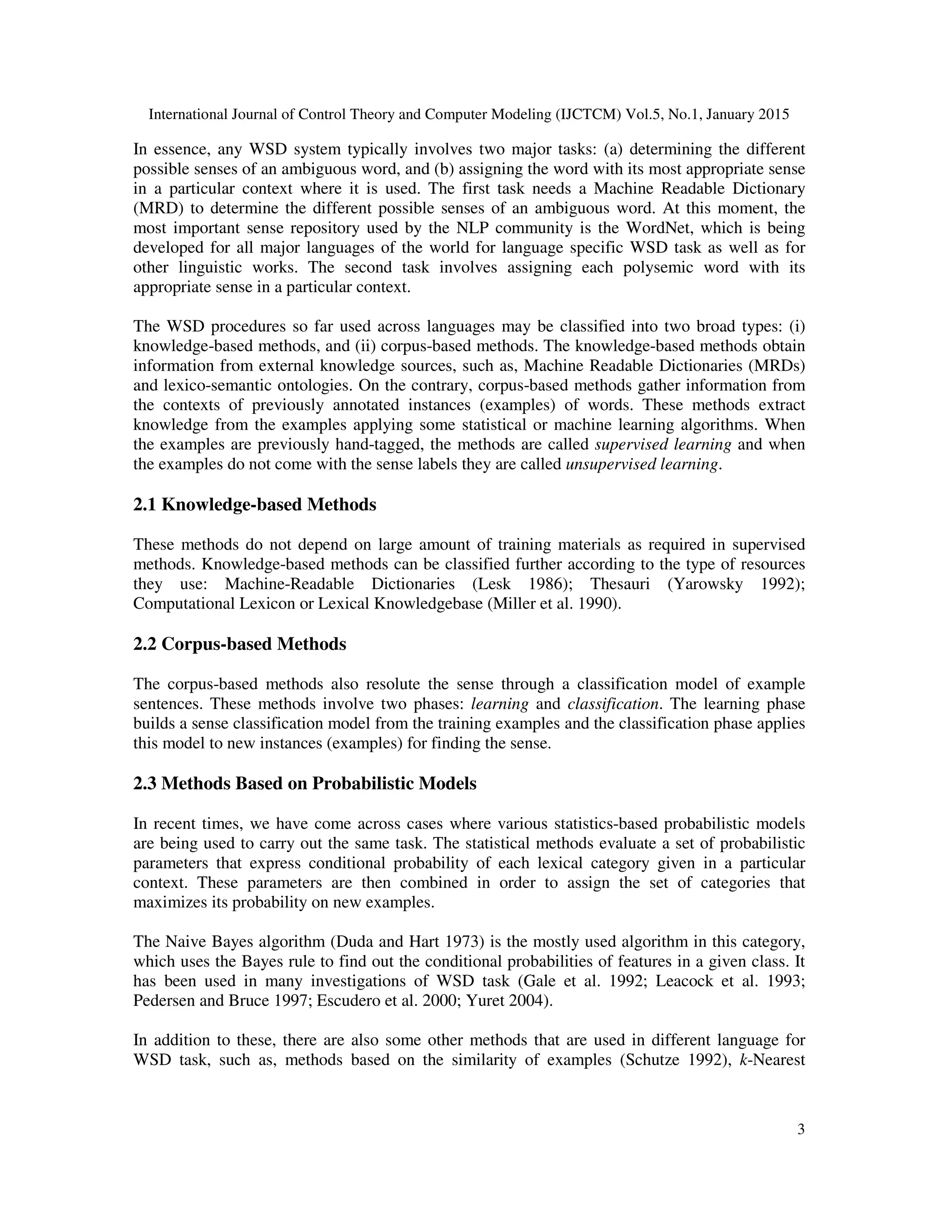 Automatic classification of bengali sentences based on sense ...