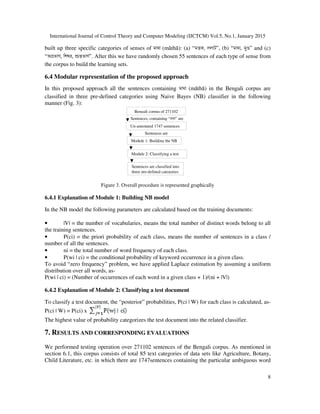 Automatic classification of bengali sentences based on sense ...
