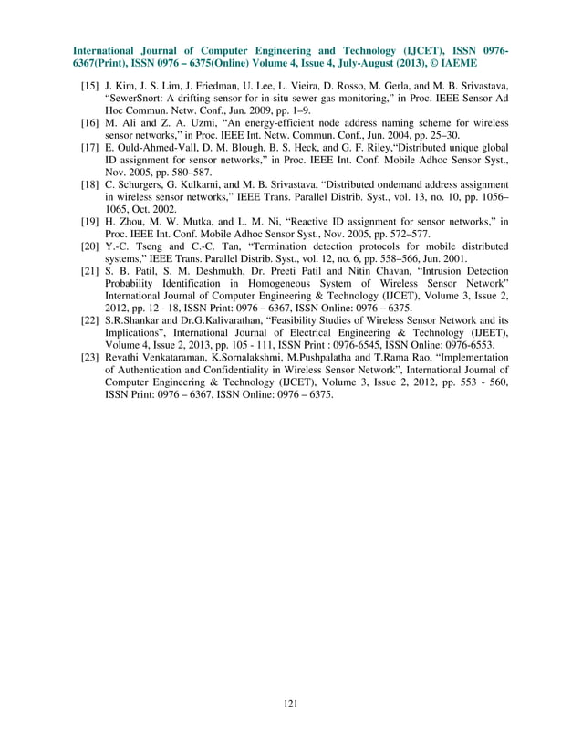 Automatic Cluster Formation And Assigning Address For Wireless Sensor Net Pdf