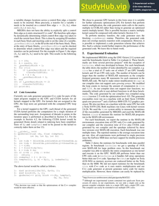 Automatic Compilation Of MATLAB Programs For Synergistic Execution On Heterogeneous Processors | PDF