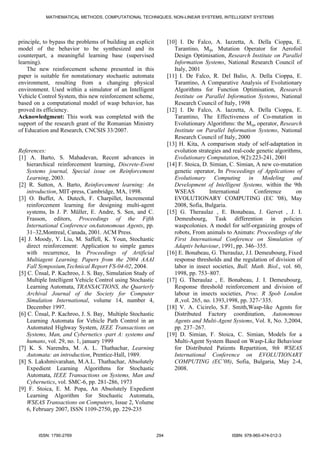 Automatic control based on Wasp Behavioral Model and Stochastic Learning Automata | PDF