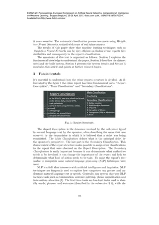 Automatic crime report classification through a weightless neural network | PDF