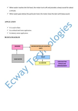 Automatic dam shutter controlling system | DOCX