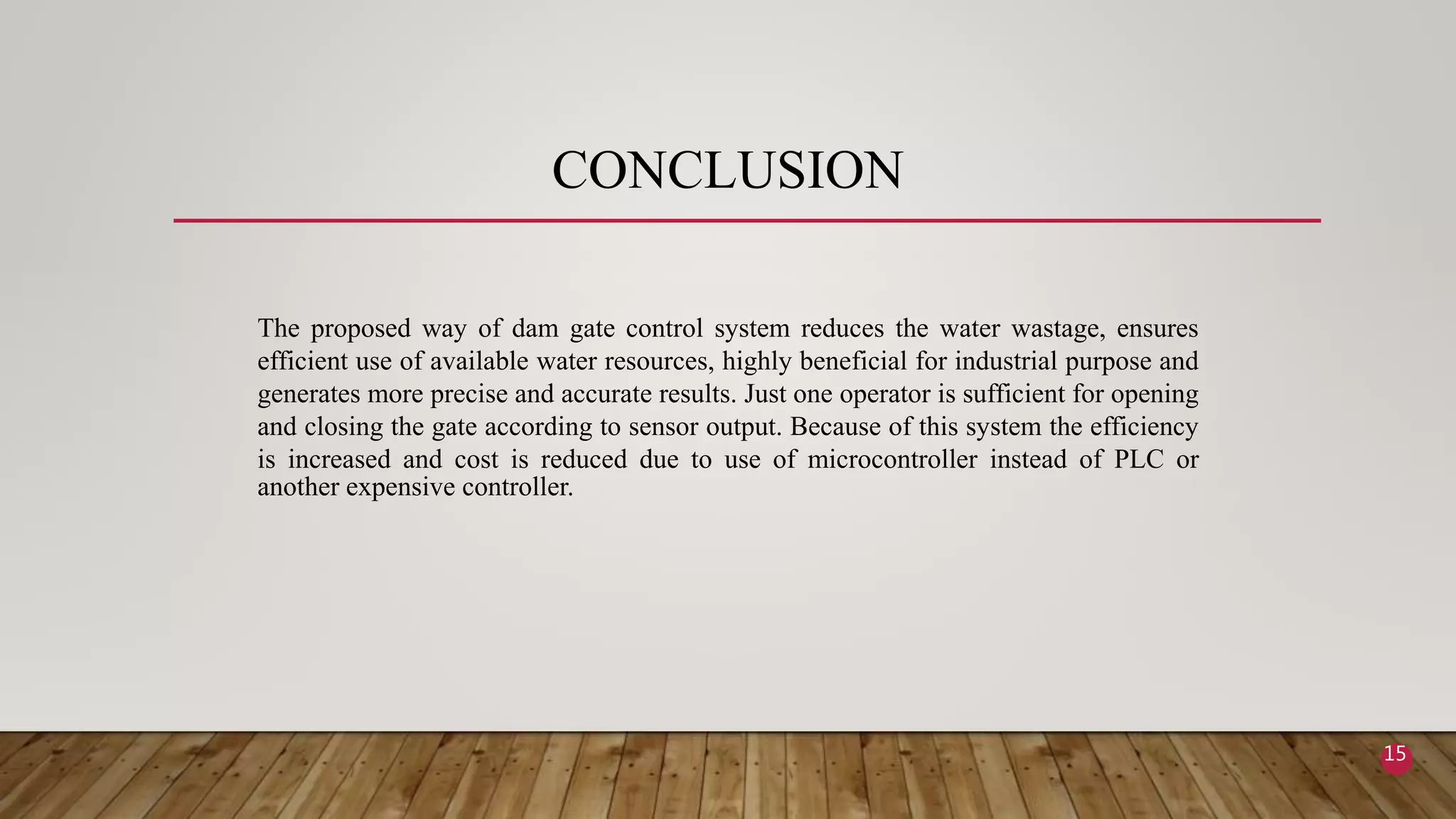 Automatic Dam Shutter Opening System: A Review | PPTX