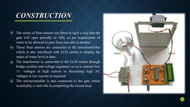 Automatic Dam Shutter Opening System: A Review | PPTX