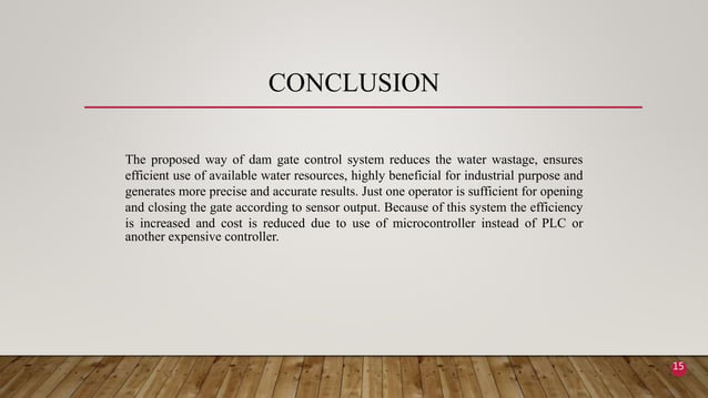 Automatic Dam Shutter Opening System: A Review | PPTX