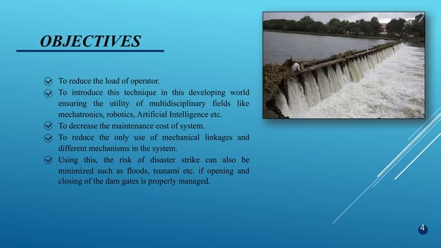 Automatic Dam Shutter Opening System: A Review | PPTX