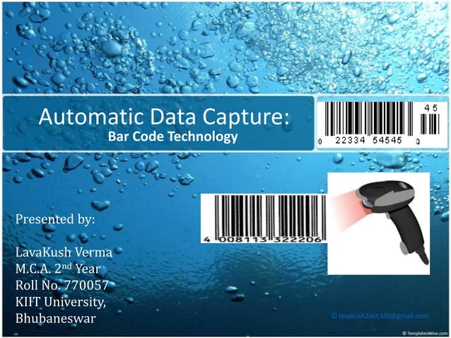 Automatic data capture | PPSX