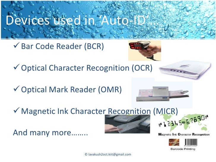 Automatic data capture