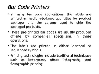 Automatic identification and data capture | PPT