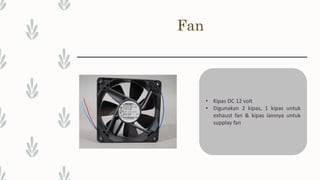 Automatic DC Fan using LM35 (indonesian version) | PPTX