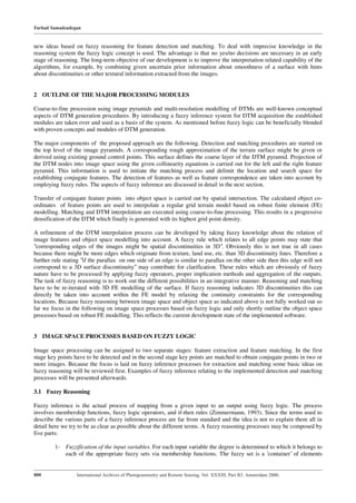 Automatic digital terrain modelling | PDF