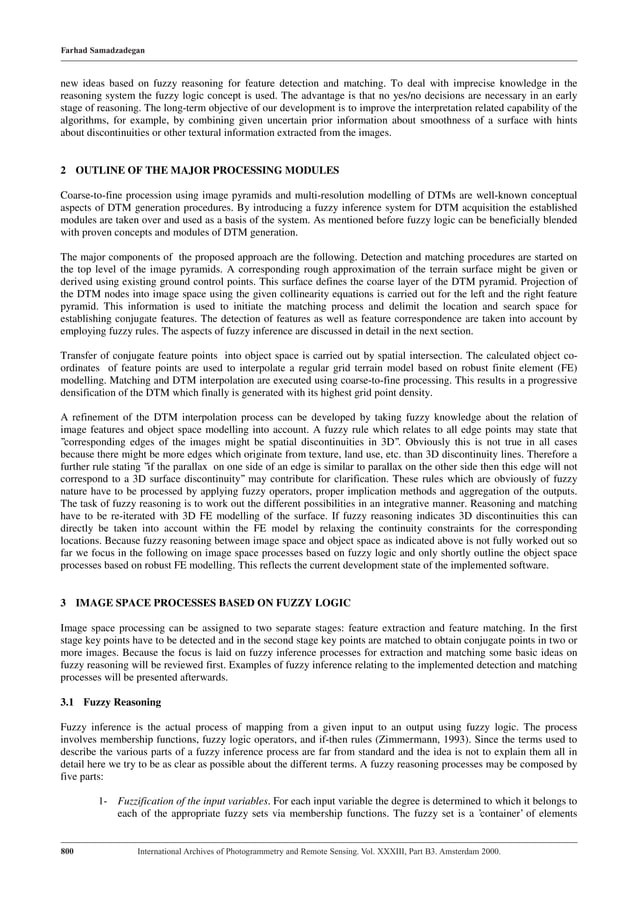 Automatic digital terrain modelling | PDF